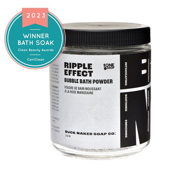 Palo Santo: Ripple Effect Bubble Bath Powder – Buck Naked® Soap Company Inc